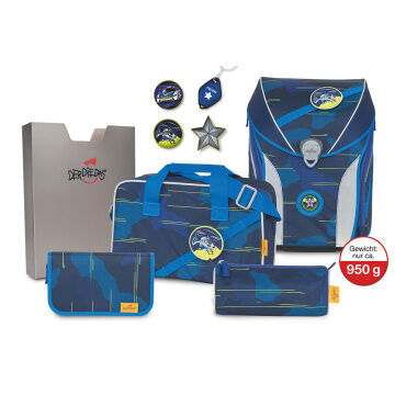 DerDieDas ErgoFlex Max ST Schulranzen-Set 5tlg Blue Laser online kaufen